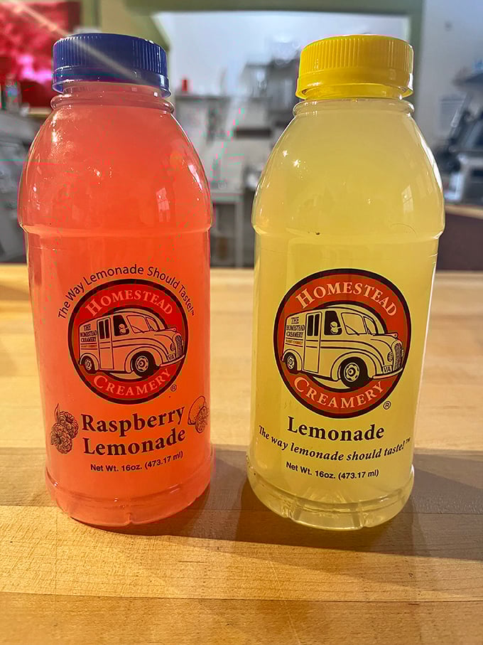 Homestead Creamery lemonades – sunshine in a bottle that makes you wonder why you ever settled for the powdered stuff.