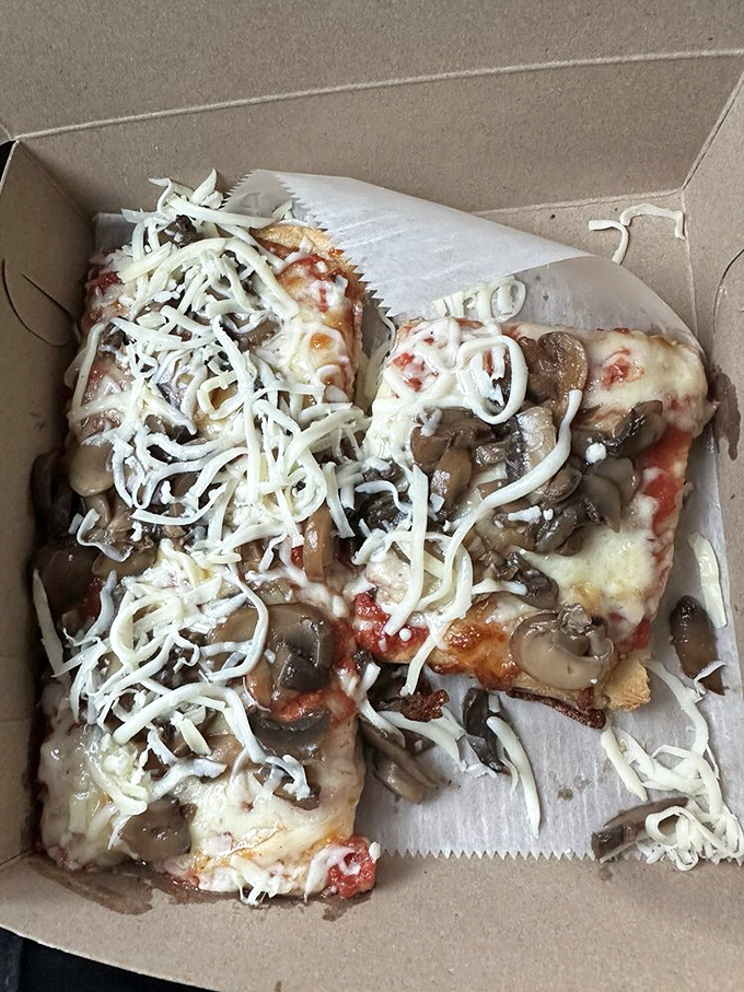 Mushroom lovers, rejoice! These aren't sad canned specimens but hearty slices that bring earthy depth to every magnificent bite.