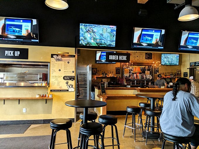 Decision paralysis has never been so delicious. The ordering counter – where dreams are made and diets go to die.