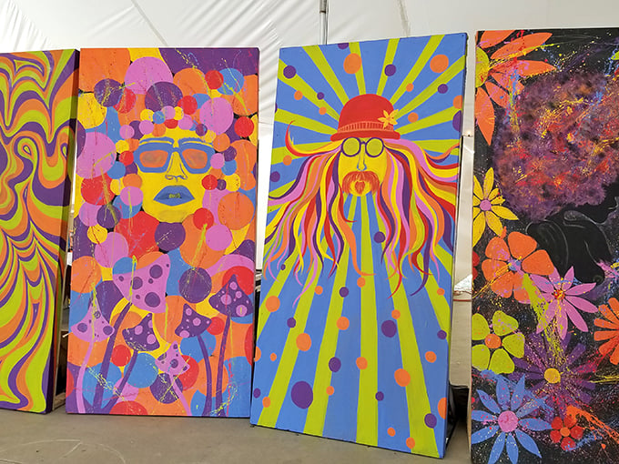 Art that ranges from "museum-worthy" to "perfect for covering that stain on the wall."