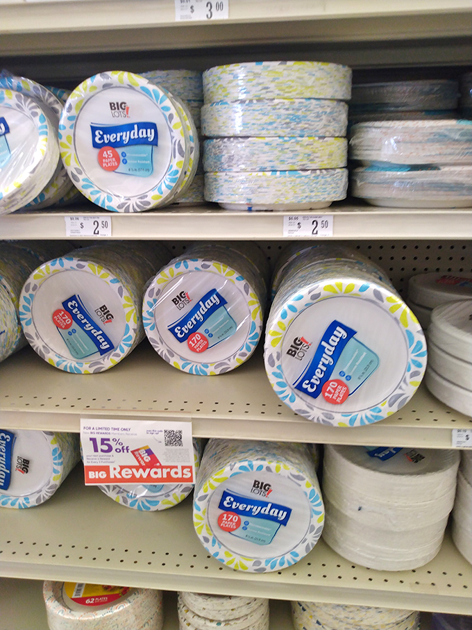 Colorful paper plates that elevate backyard barbecues from "paper plate party" to "thoughtfully casual gathering" without breaking the bank or requiring dishwashing.
