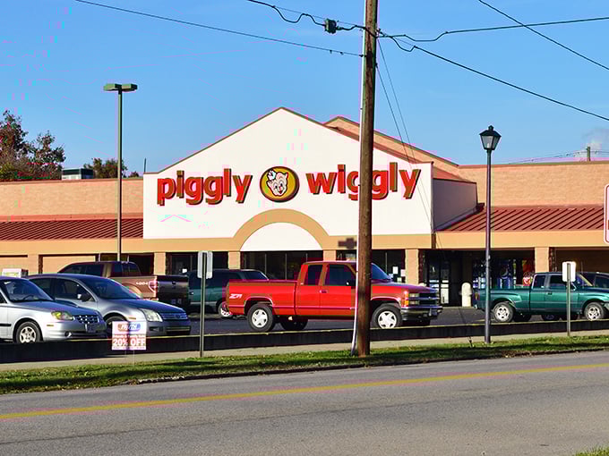 Piggly Wiggly – where grocery shopping feels nostalgic rather than like an extreme sport requiring tactical planning and elbow pads.