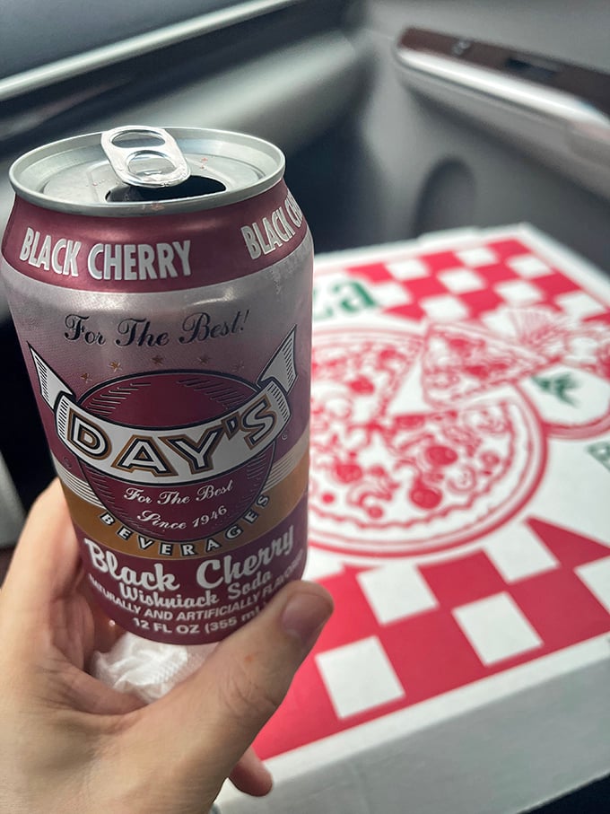 Nothing complements a slice like an ice-cold soda. This Black Cherry Day's pairs with pizza the way Sinatra pairs with a Manhattan—classic and satisfying.