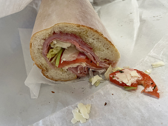 The Special Italian isn't just stacked – it's engineered for maximum flavor impact. This is sandwich architecture at its finest.