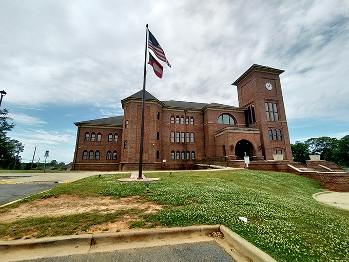 The Sumter County Courthouse commands respect with its solid brick presence. That clock tower has kept locals punctual through wars, depressions, and digital revolutions.