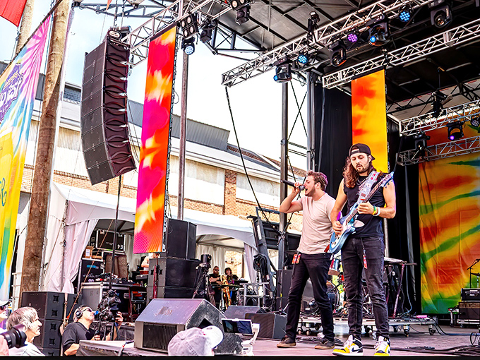 Local festivals bring music that feeds the soul without emptying the wallet – proof that Austell knows how to throw a party.