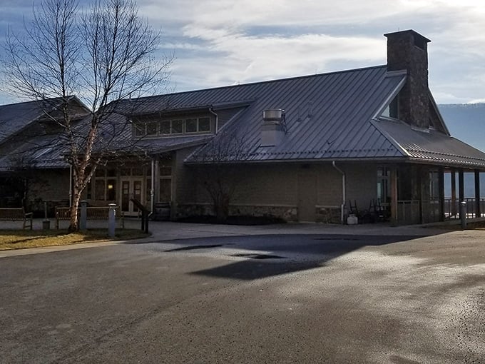 The Nature Inn stands as proof that "roughing it" can include actual beds and roofs – camping's sophisticated cousin who went to finishing school.