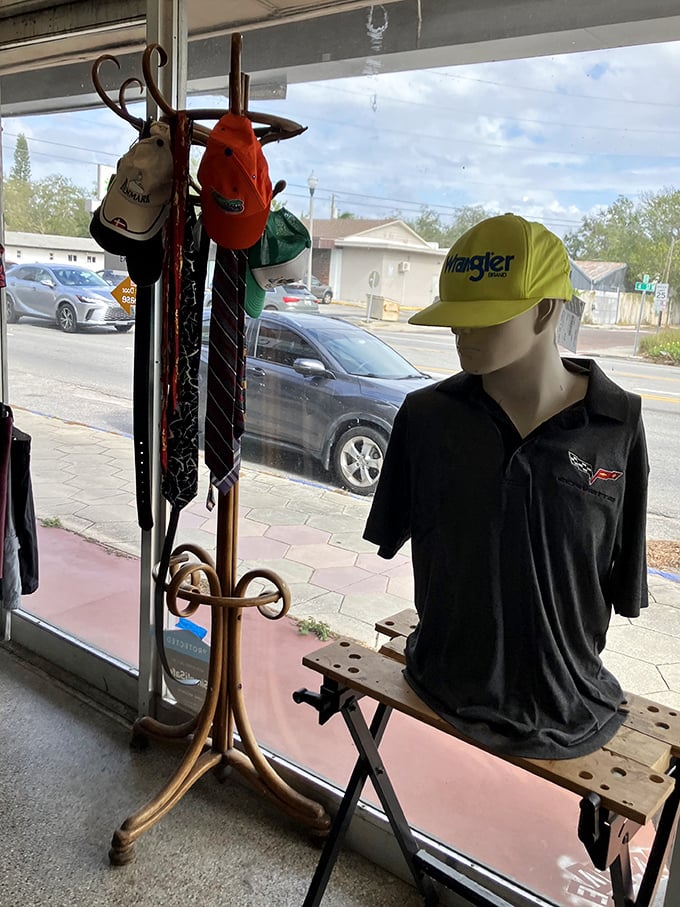 Vintage caps and ties bridge generations, connecting grandpa's style with today's fashion trends perfectly.