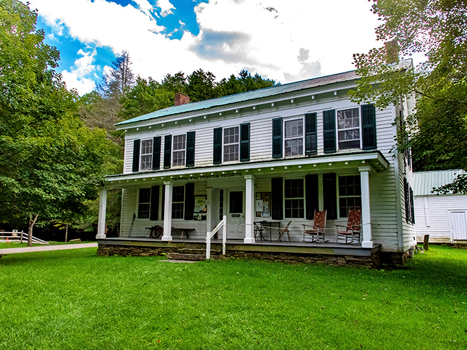 The Wheaton House stands as elegant witness to centuries of visitors, its whitewashed charm practically begging you to rock on its porch with lemonade.