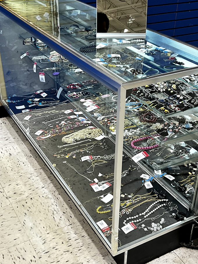 Accessories galore await, because sometimes the perfect belt or bag is hiding in Stone Mountain, not Nordstrom.