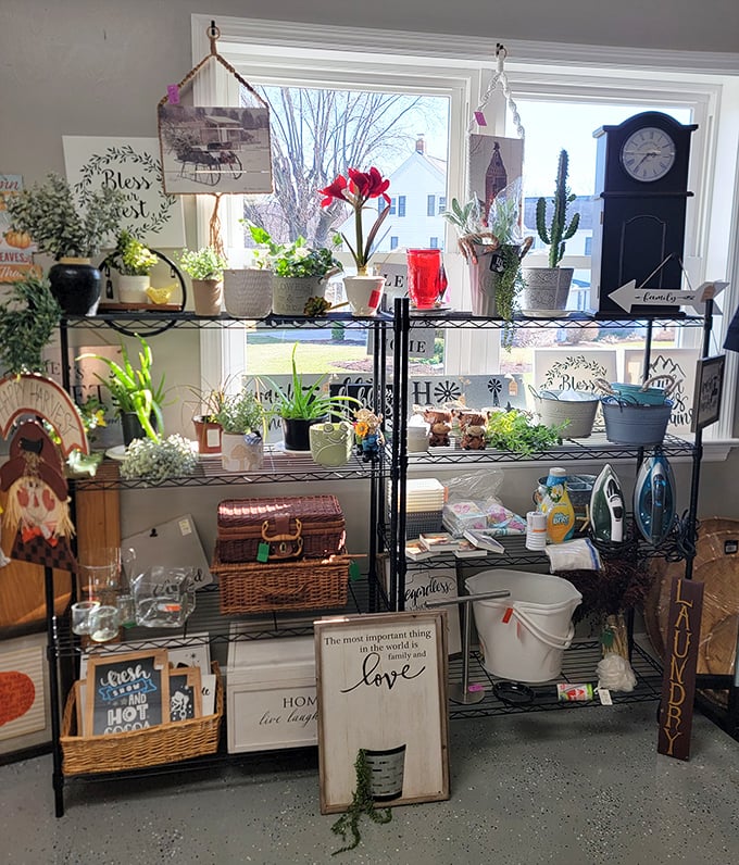 A garden center in miniature, where faux plants offer the joy of greenery without the commitment issues of the real thing.