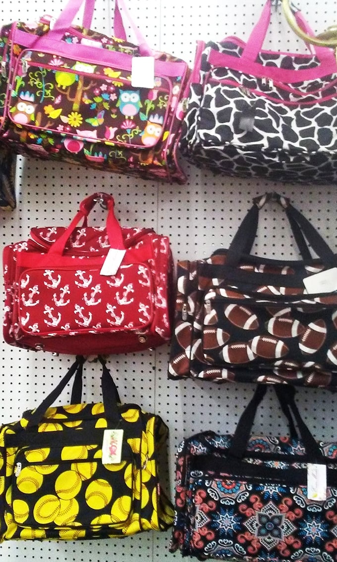 Fashion meets function with these patterned totes—from owls to anchors to footballs, your personality is definitely on display somewhere. 