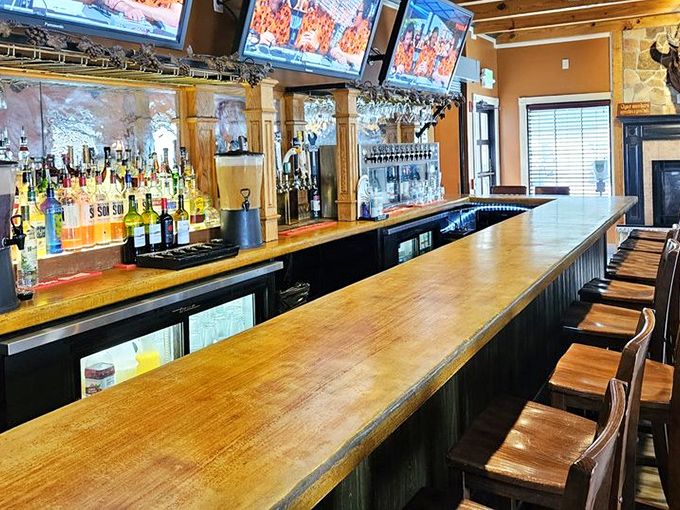 This isn't just a bar—it's a community gathering spot where strangers become friends over local brews and legendary Maryland seafood.