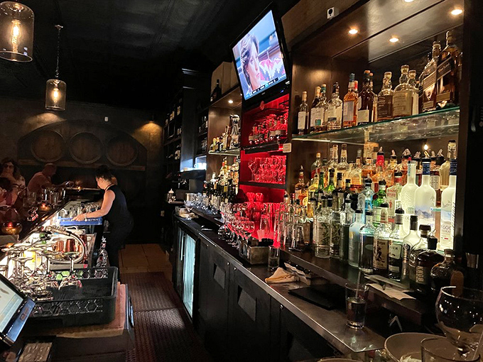 This isn't just a bar—it's a liquid library where each bottle tells a different story, and the bartenders are the most engaging librarians you'll ever meet.