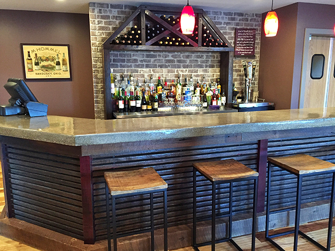 The counter seats – prime real estate for solo diners, early birds, and those who appreciate watching breakfast choreography in action.