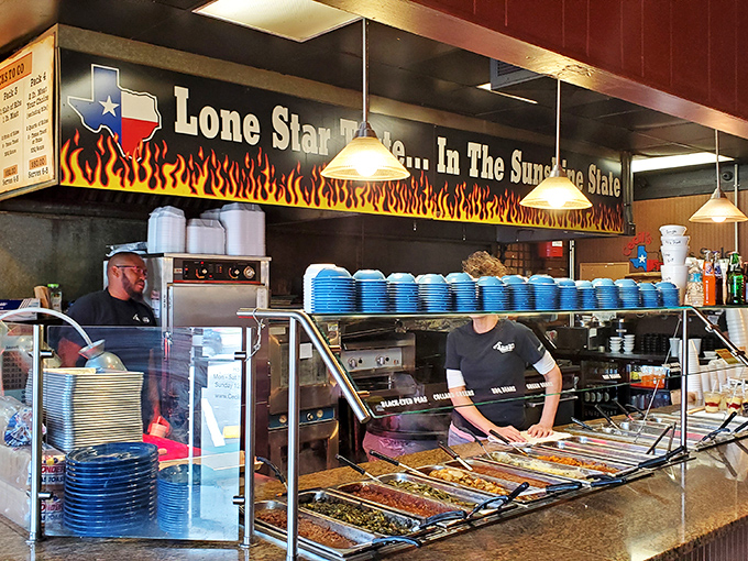 "Lone Star BBQ in the Sunshine State" isn't just a slogan—it's a promise delivered by the skilled hands behind the counter.