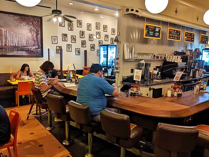 Counter culture at its finest – where strangers become temporary neighbors united by good food and the ritual of diner dining.