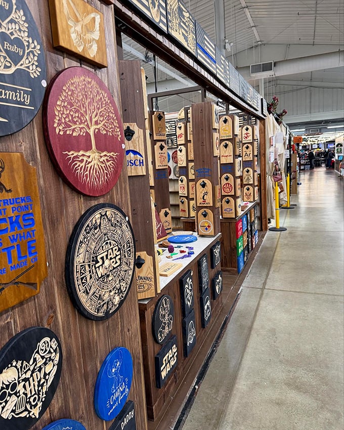 Rustic wooden signs that say "home" better than your GPS ever could. Nothing says "I have decorating opinions" like a well-chosen wall plaque.