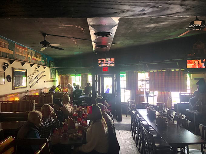 Sunlight streams through windows illuminating tables where memories are made. This isn't just lunch—it's a Cincinnati tradition playing out in real time.