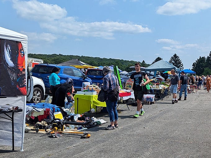 One person's castoffs become another's treasures at the Circle's legendary flea market—a Sunday tradition for generations of Pennsylvanians.