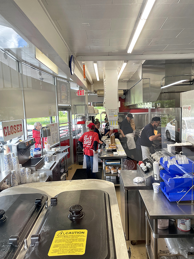 Behind every great roadside legend is a kitchen crew that knows exactly what they're doing – no fancy techniques, just decades of know-how.