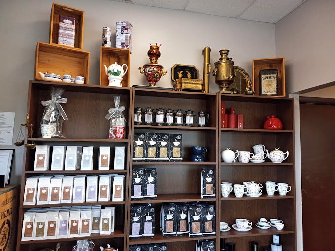 A treasure trove of teas, coffees, and German specialty items that let you take a little taste of Bavaria home with you.