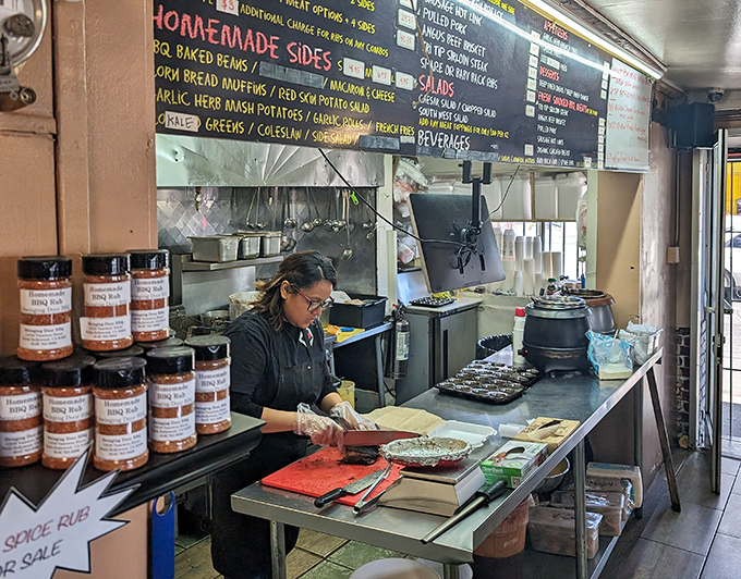 Behind every great BBQ joint is someone who understands that great food requires both science and soul. The magic happens in those skilled hands.