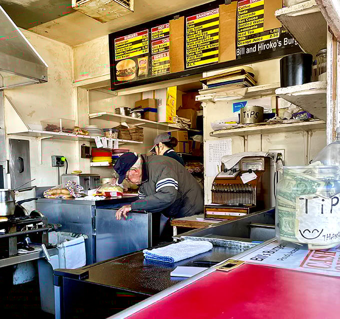 Behind every great burger stand is a kitchen crew who've perfected their craft through thousands of flips and countless satisfied customers.