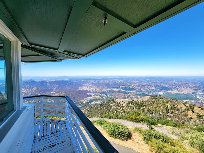 A view that makes your office's "mountain view" desktop background look like false advertising. Worth every switchback of the drive.