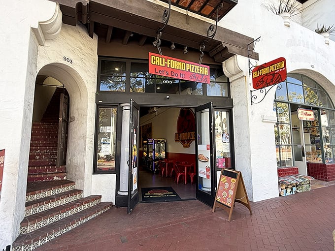Cali-Forno's Spanish-style architecture blends seamlessly into Santa Barbara's distinctive aesthetic – beauty outside, deliciousness inside.