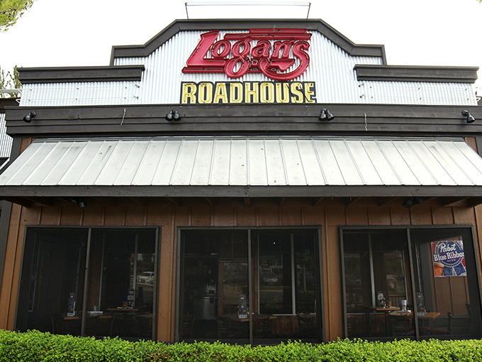 Logan's roadhouse style screams casual fun – where peanut shells and perfect steaks create unforgettable memories.
