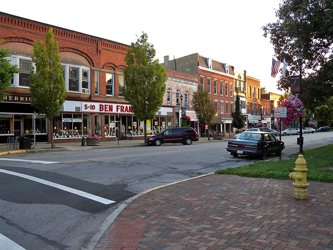Oberlin's downtown mixes college-town energy with buildings older than your favorite antique rocking chair.