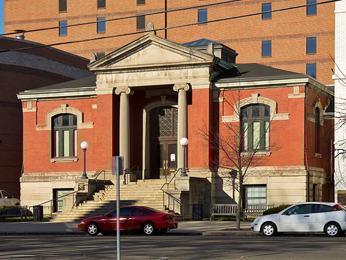 Warren's historic library building represents the city perfectly—classic charm without the high-maintenance price tag.