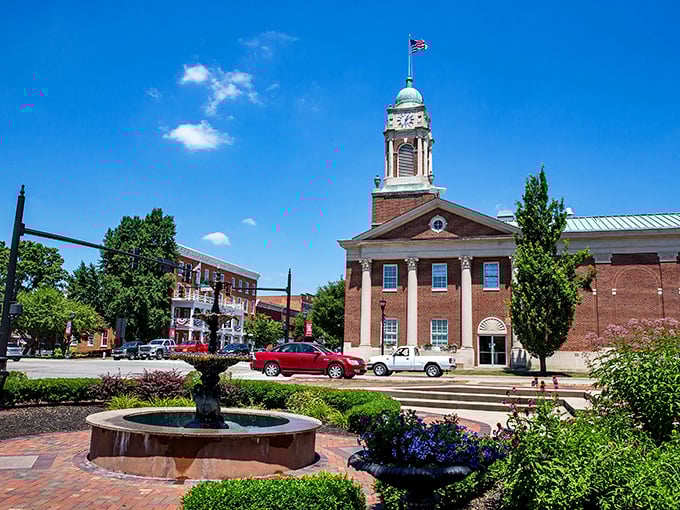 The brick-paved streets of Lebanon tell stories with every step – this is small-town America at its picture-perfect best.