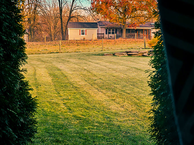 The manicured lawns of Paradise homes reveal the pride of ownership that characterizes this community – neat, orderly, and welcoming.