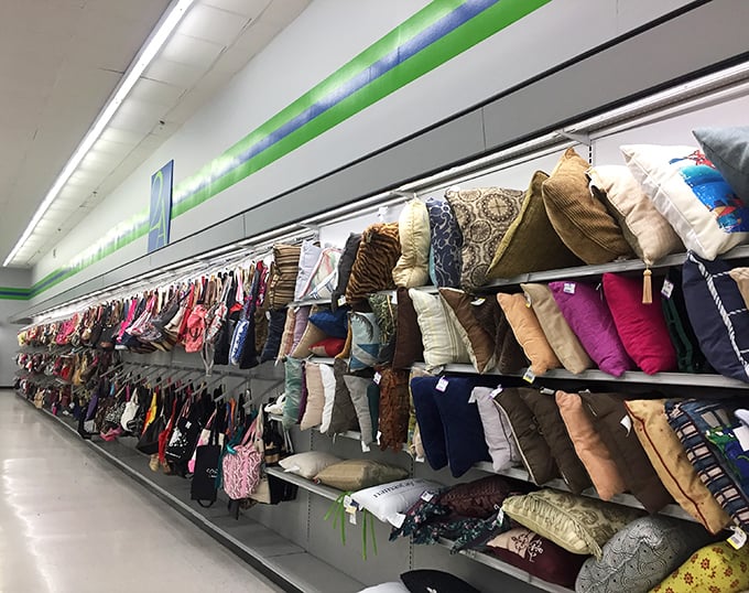 Pillow talk and bag banter line these shelves. Home décor and accessories that whisper "take me home" without shouting at your budget.