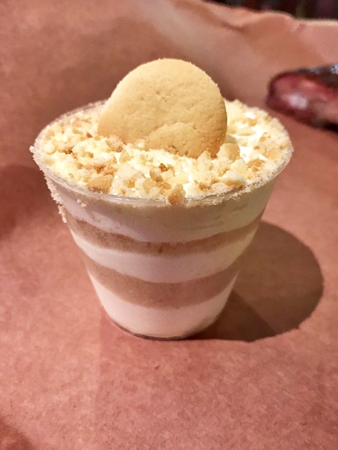 Banana pudding that makes you understand why Elvis had such strong feelings about this fruit—pure comfort in a cup.