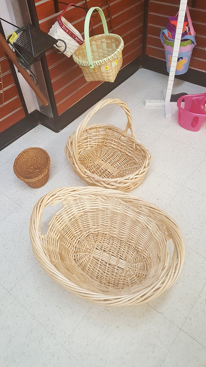 These aren't just baskets—they're potential picnic accessories, storage solutions, or the perfect vessels for your "someday" crafting projects.
