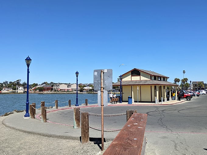 Benicia's waterfront offers the perfect spot to contemplate life's big questions – or just watch boats while eating an ice cream cone.