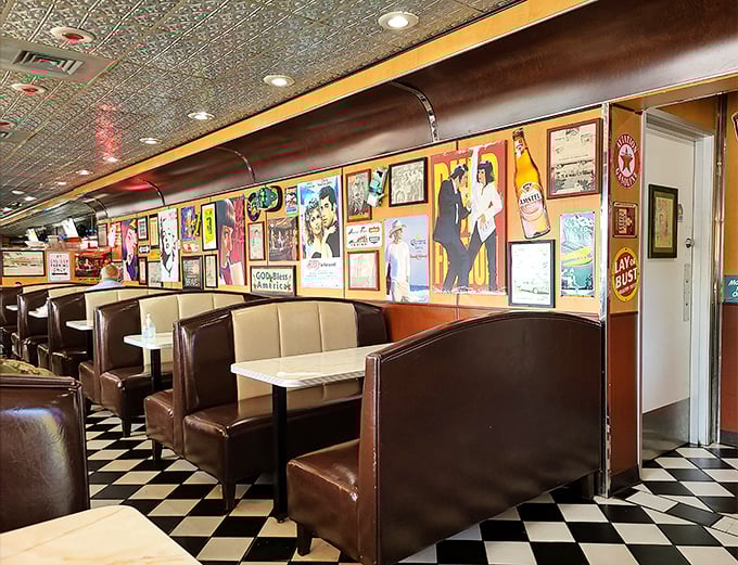 Booths designed for comfort and conversation—where families have been solving the world's problems over pie for generations.