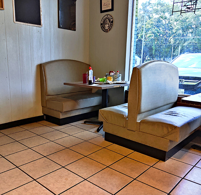 These vinyl booths have cradled more local gossip and family celebrations than any therapist's couch in Tallahassee—with better coffee, too.
