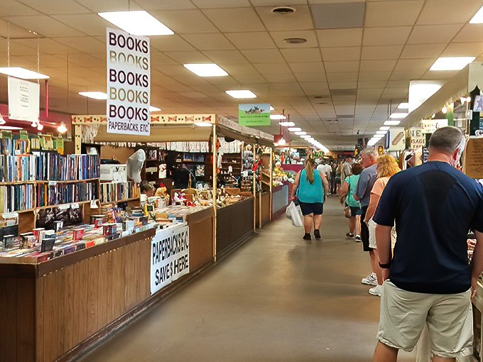 Literary treasures line the walls in this book lover's paradise—where paperbacks and hardcovers find new homes and fresh readers.