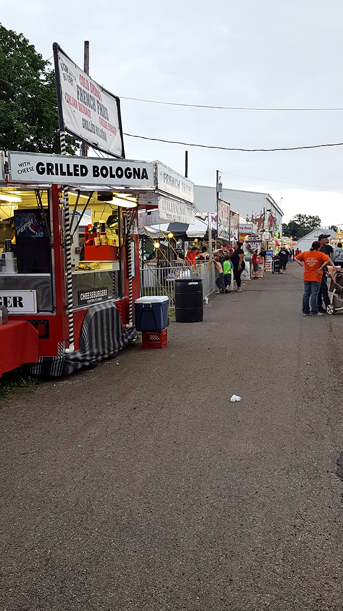 Grilled bologna – the unsung hero of county fair cuisine! Simple pleasures at reasonable prices define the Coshocton County Fair experience.