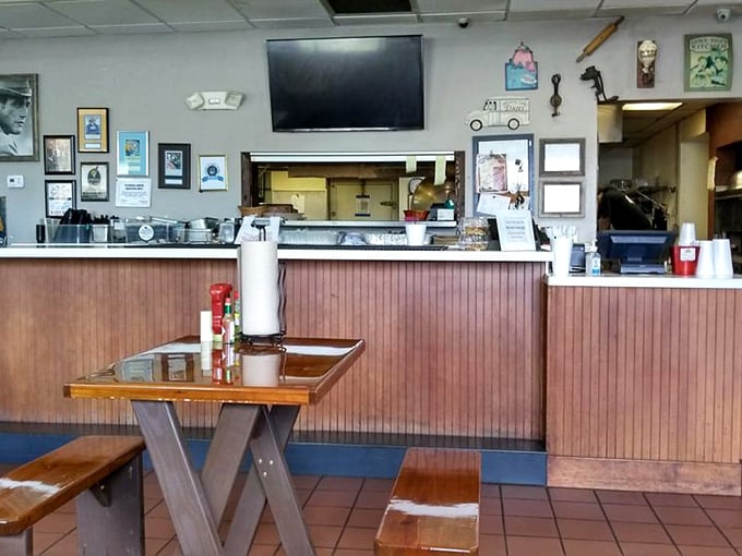 The counter where dreams come true. Place your order, then experience that beautiful anticipation knowing smoky delights are just moments away.