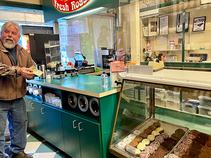 At the counter, decisions are made that will affect the entire day's happiness quotient. Choose wisely, but know there are no wrong answers.