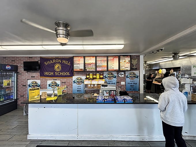 The counter – where dreams and orders meet. Those "Best of" awards aren't just decoration; they're promises kept.