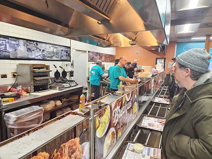 The counter at Lenny's isn't just where orders happen—it's where deli dreams come true one sandwich at a time.