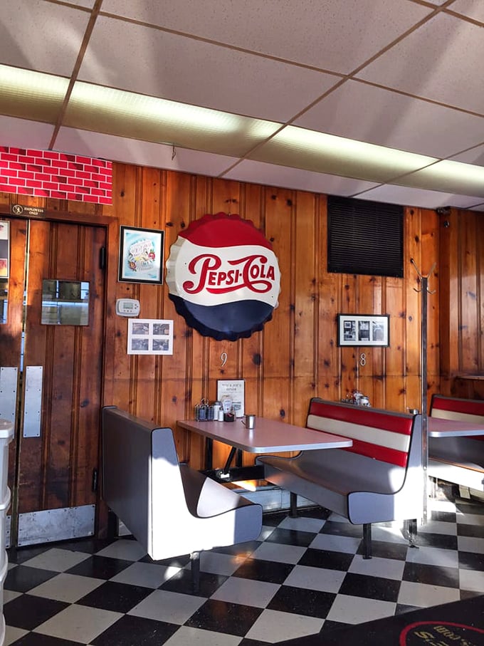That vintage Pepsi-Cola sign isn't retro chic—it's been there since "retro" was just called "new" and Pepsi cost a nickel.