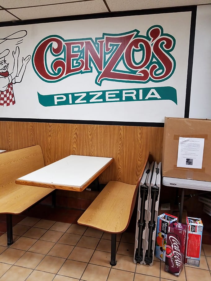 The booth where memories are made. Simple surroundings let the flavors take center stage.