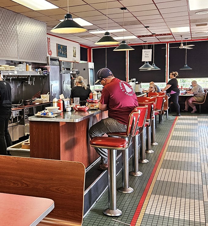 Counter culture at its finest—where you can watch your breakfast being born and exchange knowing nods with fellow diners.